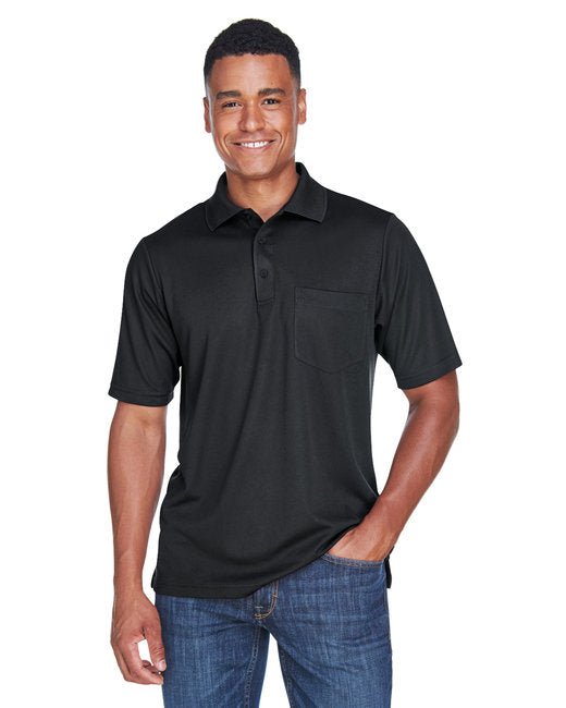 CORE365 Men’s Performance Polo | Moisture-Wicking Piqué Pocket Shirt ...